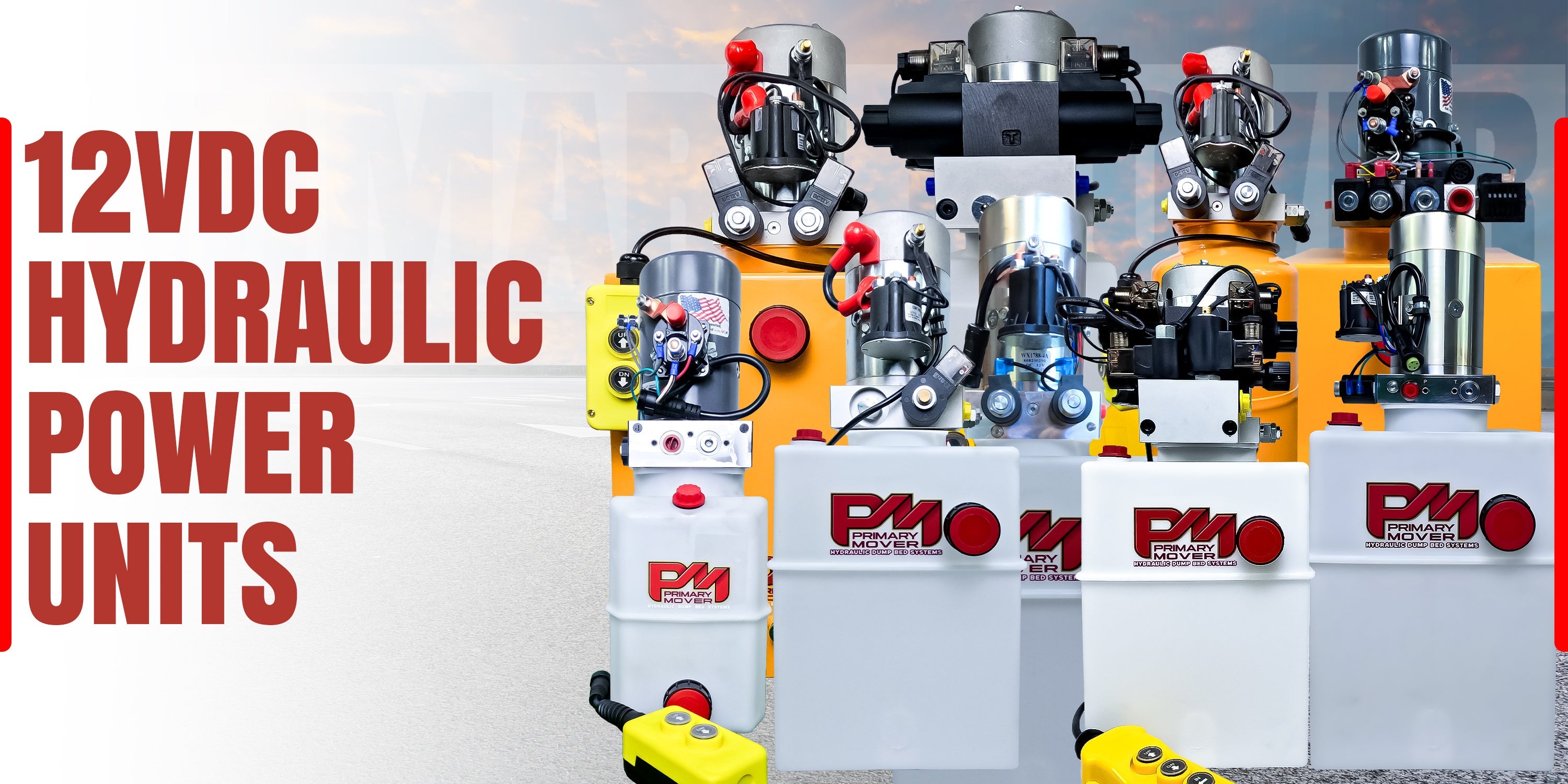 12Vdc Hydraulic Power Units. – Primary Mover
