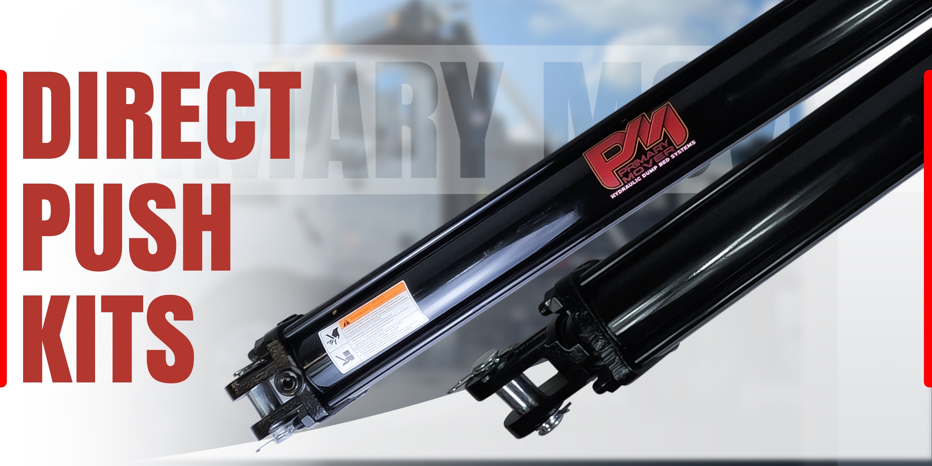 Hydraulic Direct Push Trailer Kits | 4 Sizes Available – Primary Mover