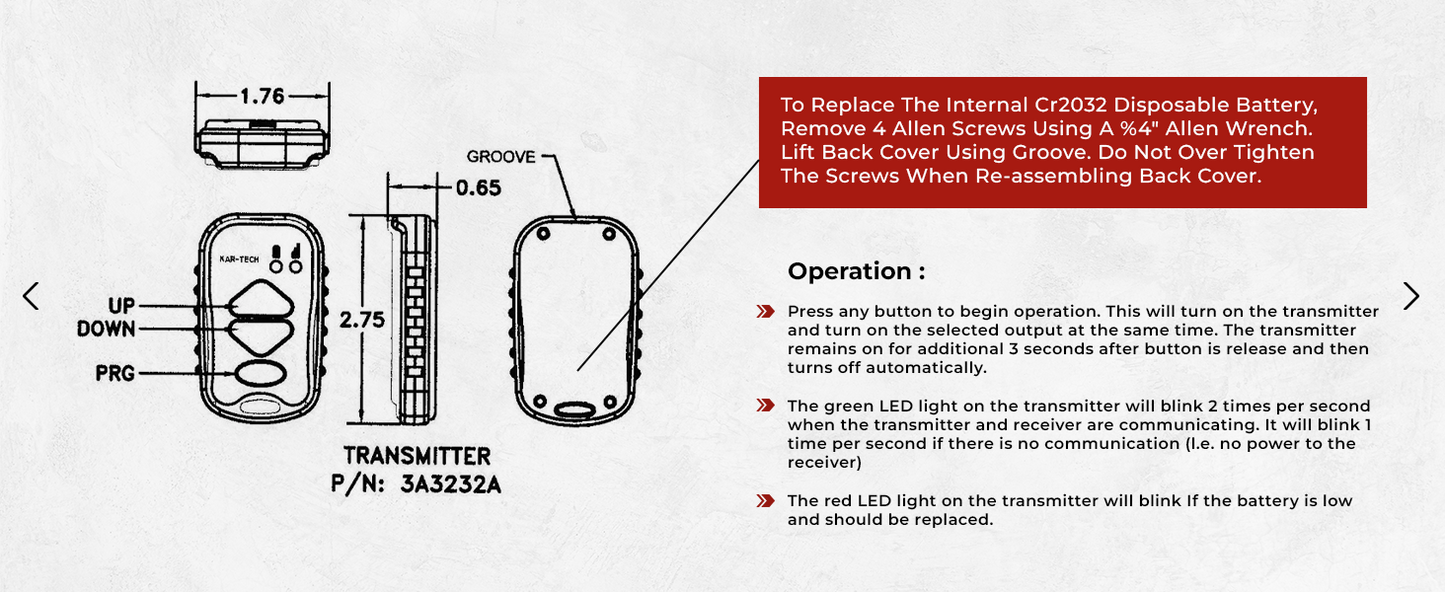 Kar-Tech Wireless Hydraulic Remote Systems – Primary Mover