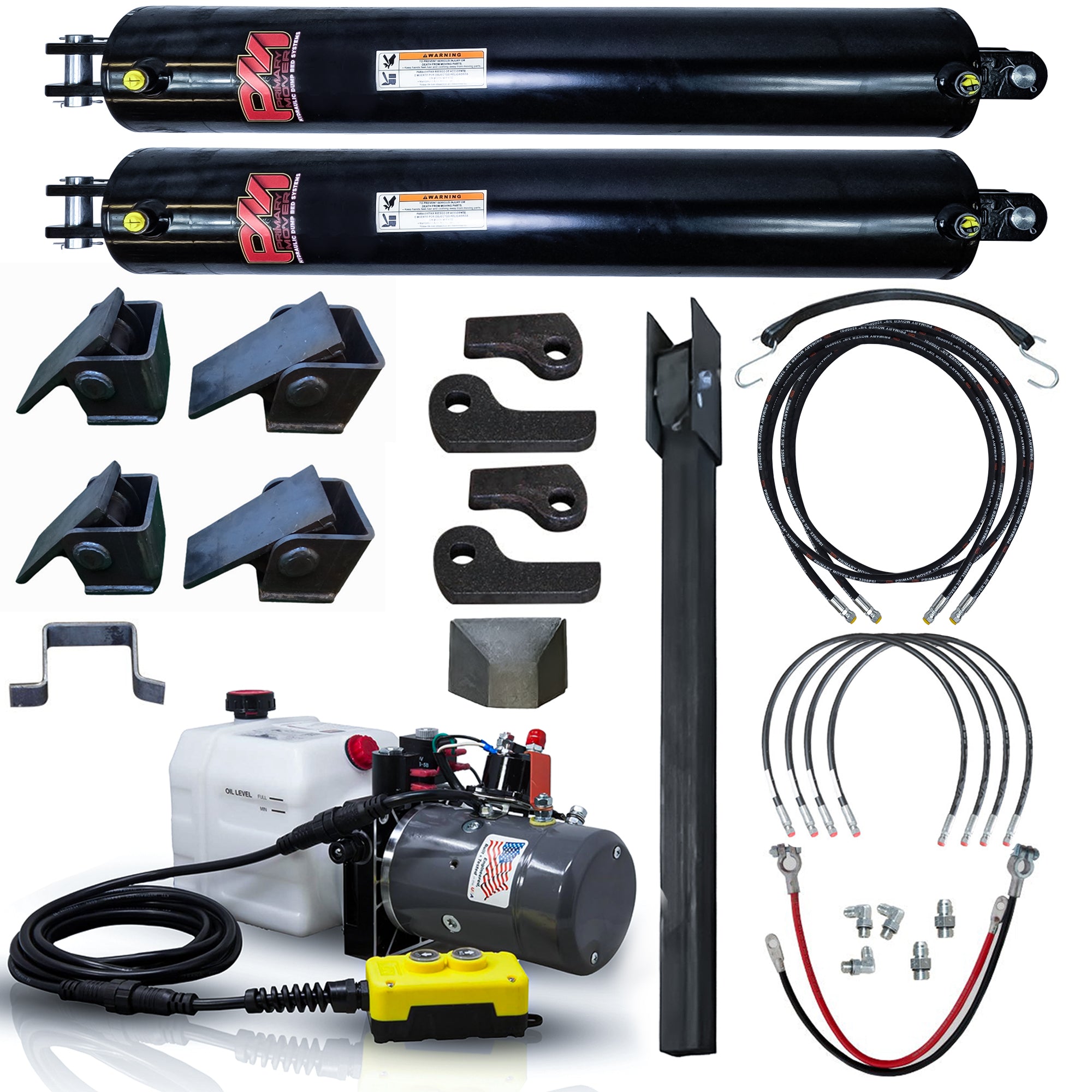 Dual 5" x 30" Cylinders Direct Push Lift Kit | PFK-530-DP2 – Primary Mover