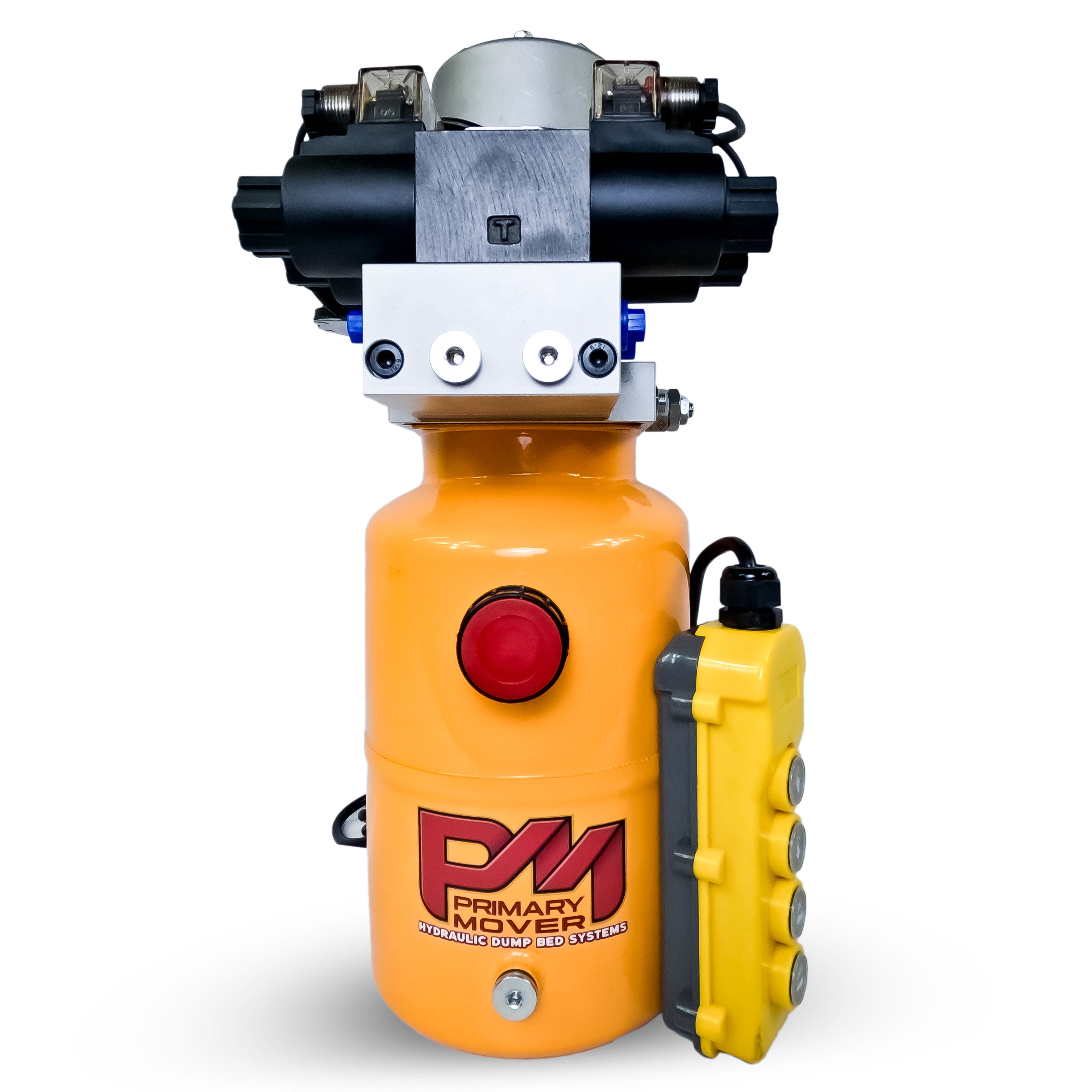 Primary Mover 12V Dual Double-Acting Hydraulic Power Unit | Steel