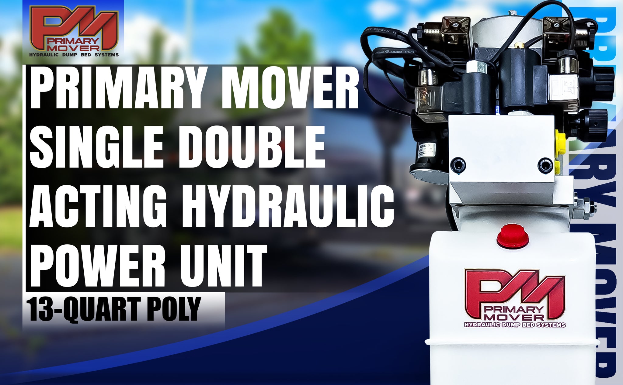 Primary Mover 12Vdc Single Double Pump.