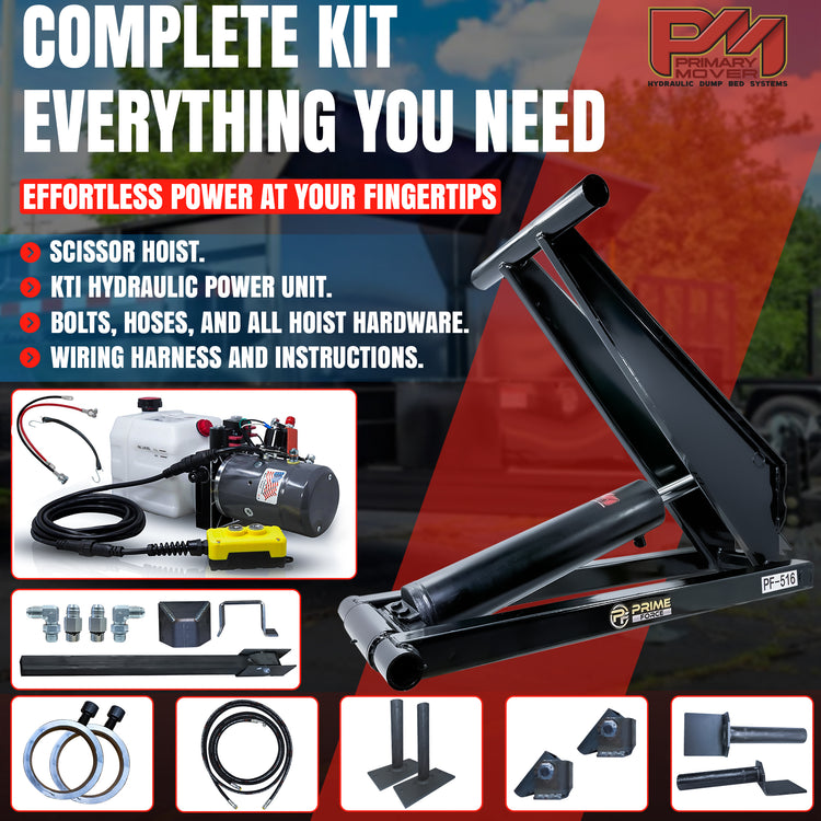 Dump Bed Kits For Trailers & Pickups – Primary Mover