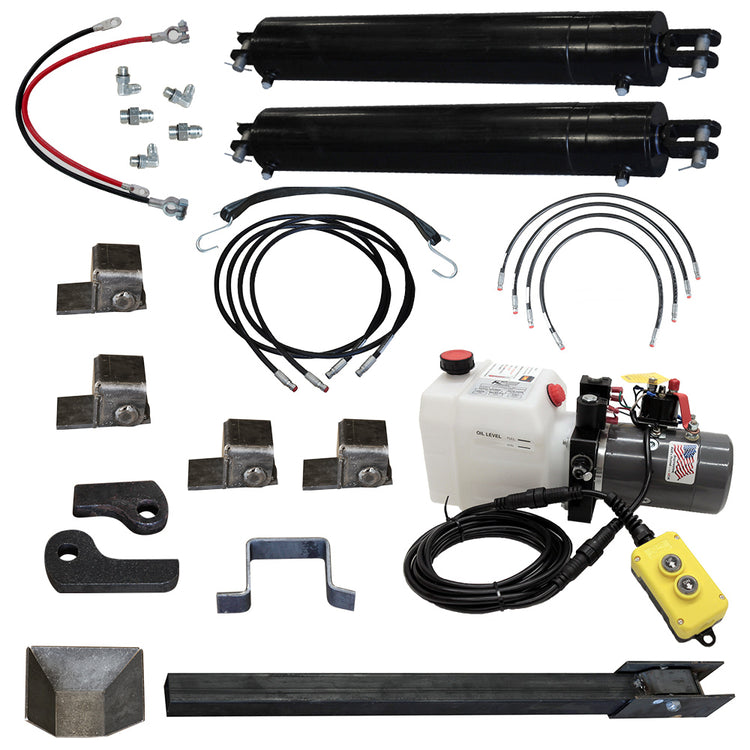 Hydraulic Direct Push Trailer Kits | 4 Sizes Available – Primary Mover